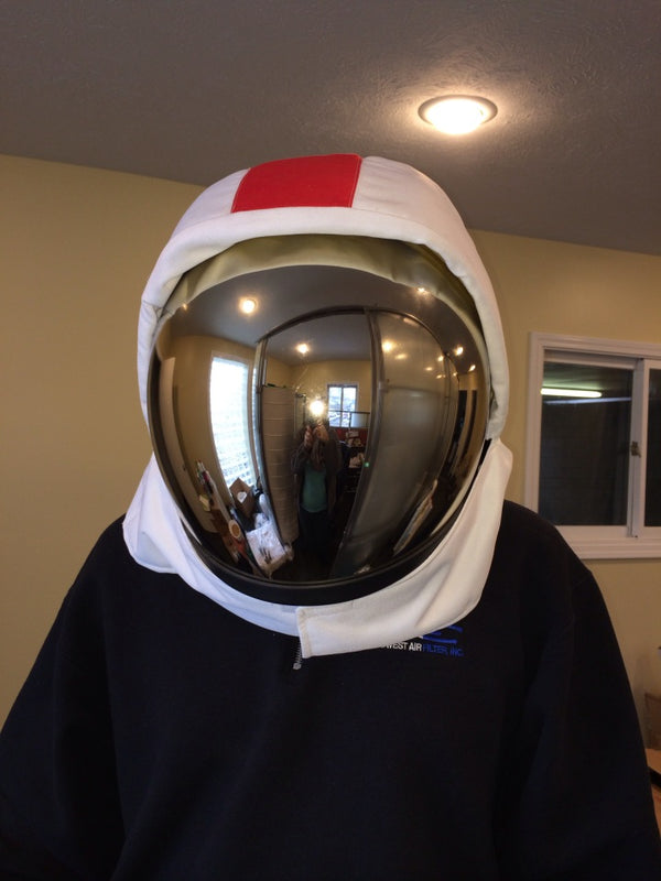 space shuttle helmet found