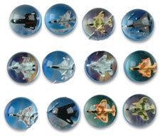 49mm, Airplane, High, Bounce, Ball, - SpaceToys.com: What's Your Mission?