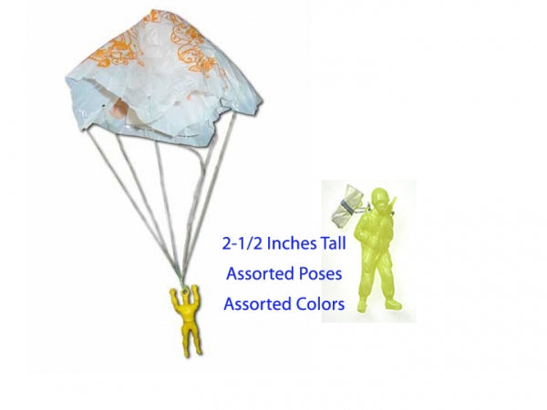 Mini, Parachutist, parachute, Parachuter, - SpaceToys.com: What's Your ...